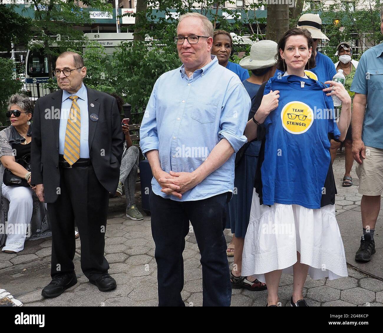 New York, New York, USA. 19th June, 2021. Jerry Nadler joins New York ...