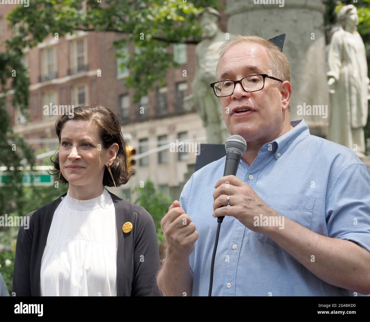 New York, New York, USA. 19th June, 2021. New York City Mayoral ...