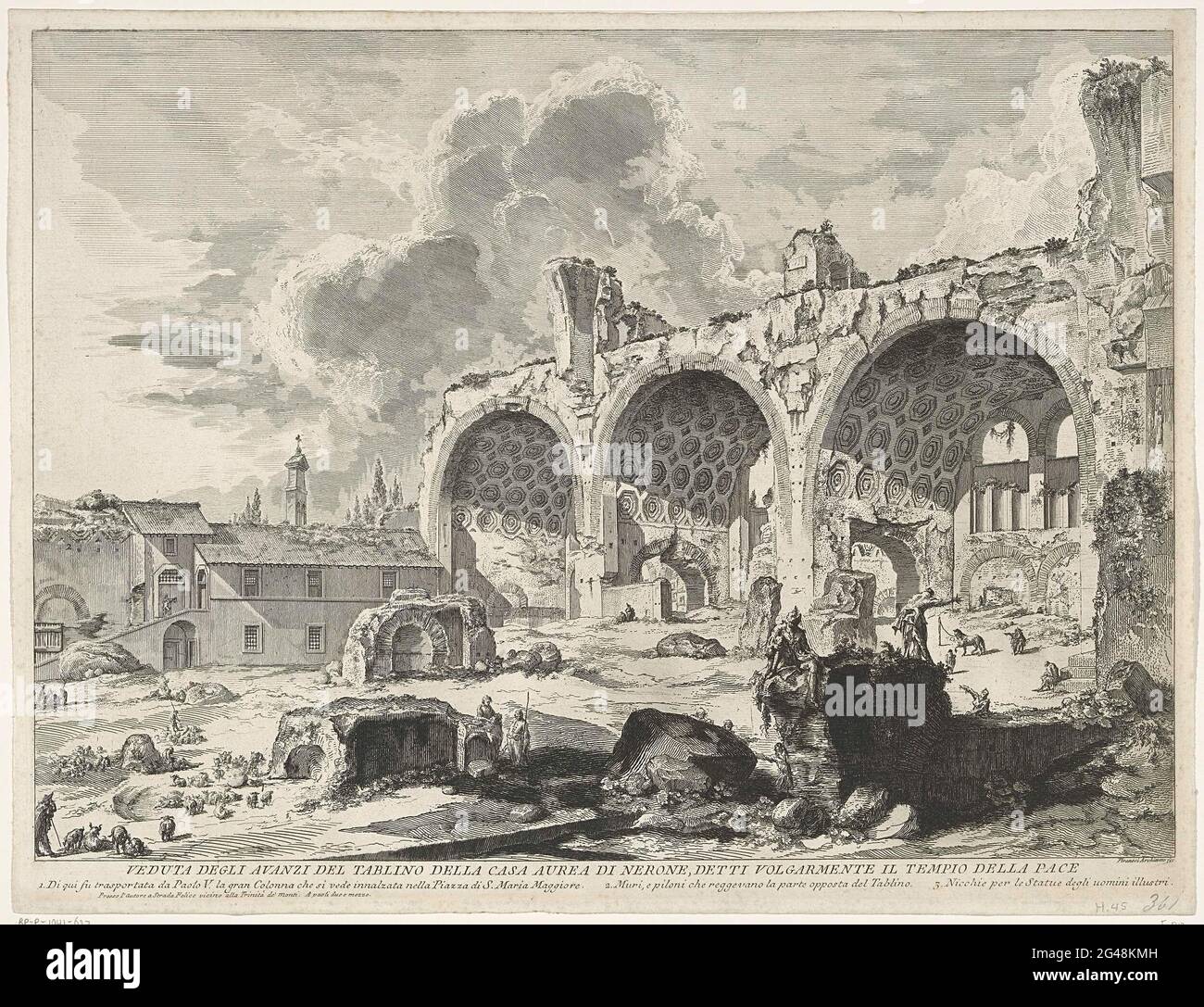 Basilica de maxentius hi-res stock photography and images - Alamy