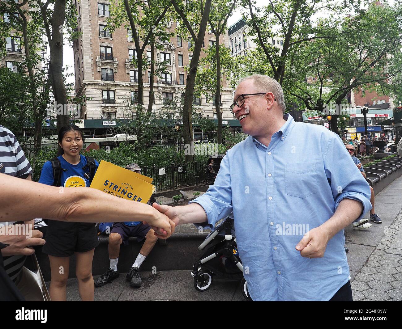 New York, New York, USA. 19th June, 2021. New York City Mayoral ...