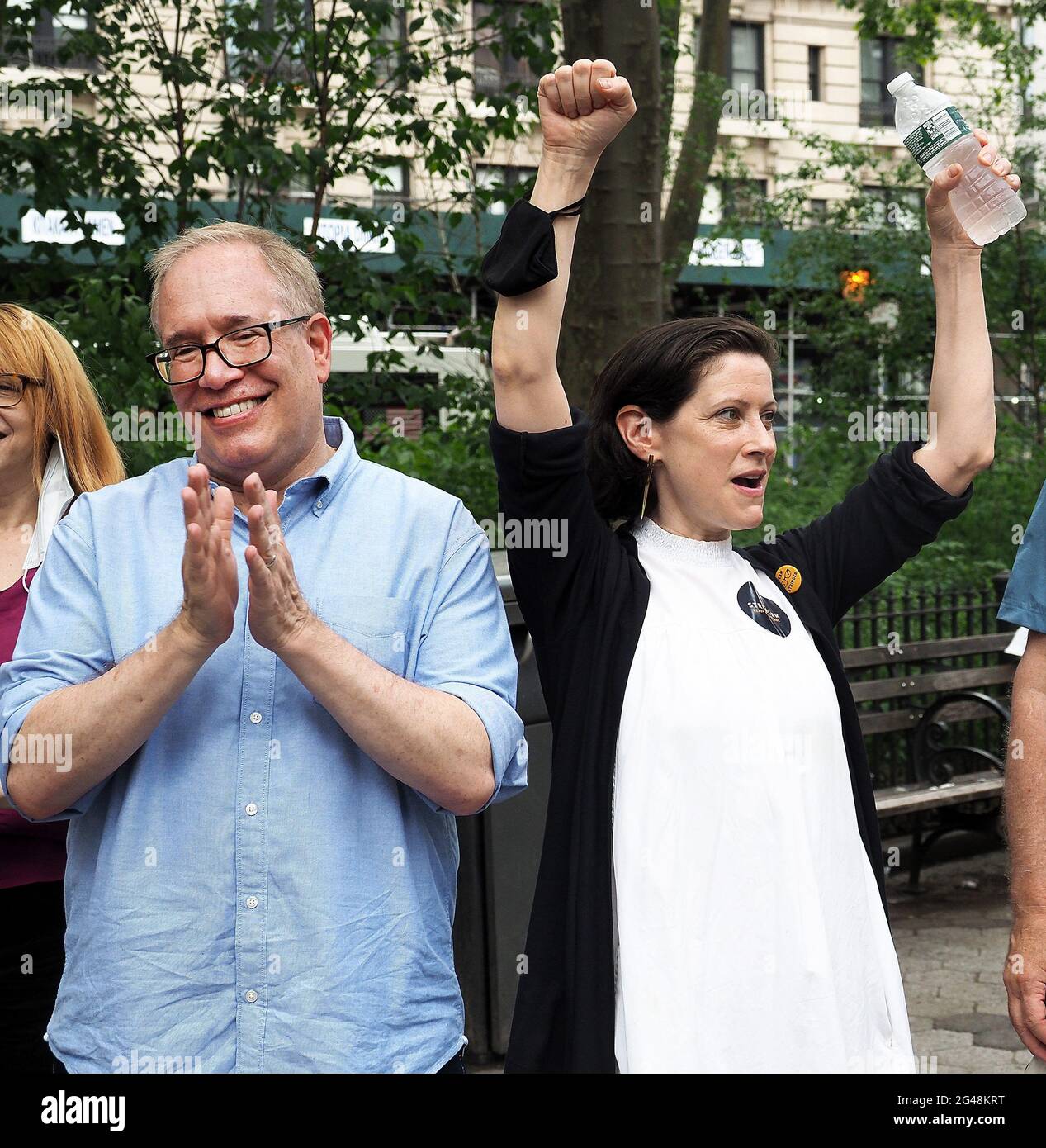 New York, New York, USA. 19th June, 2021. New York City Mayoral ...