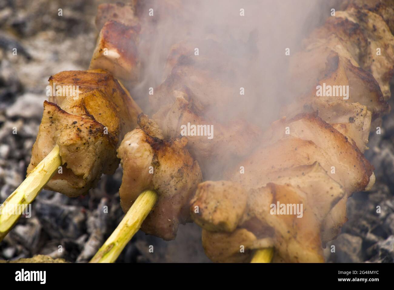 Traditional georgian mtsvadi grill hi-res stock photography and images ...