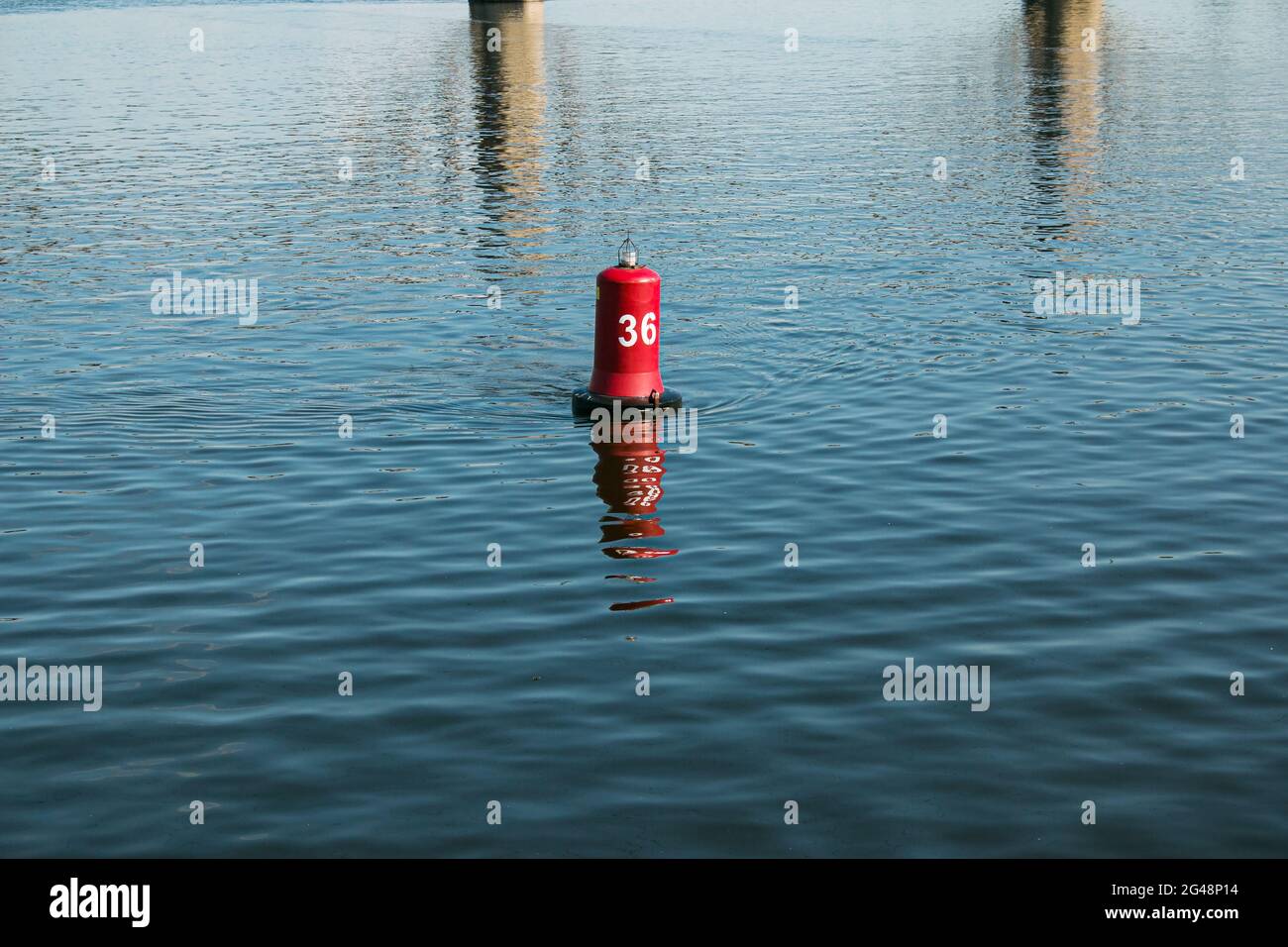 Buoy floating in river hi-res stock photography and images - Alamy