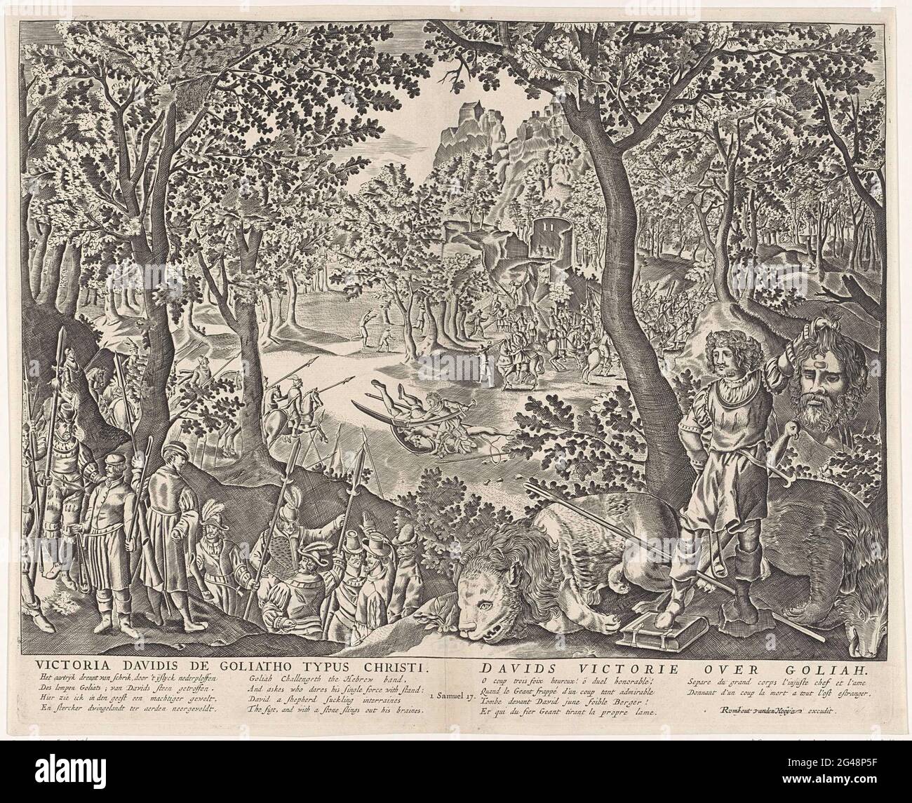 Victoria davidis de goliatho typus christi hi-res stock photography and ...