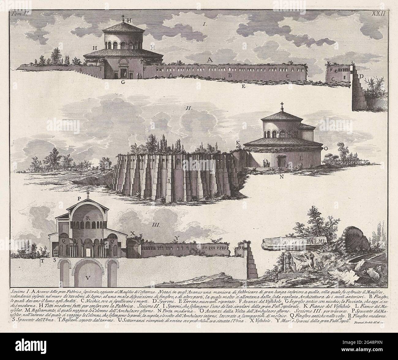 Santa Constanza in Rome; Archaeological finds in and around Rome; Le ...