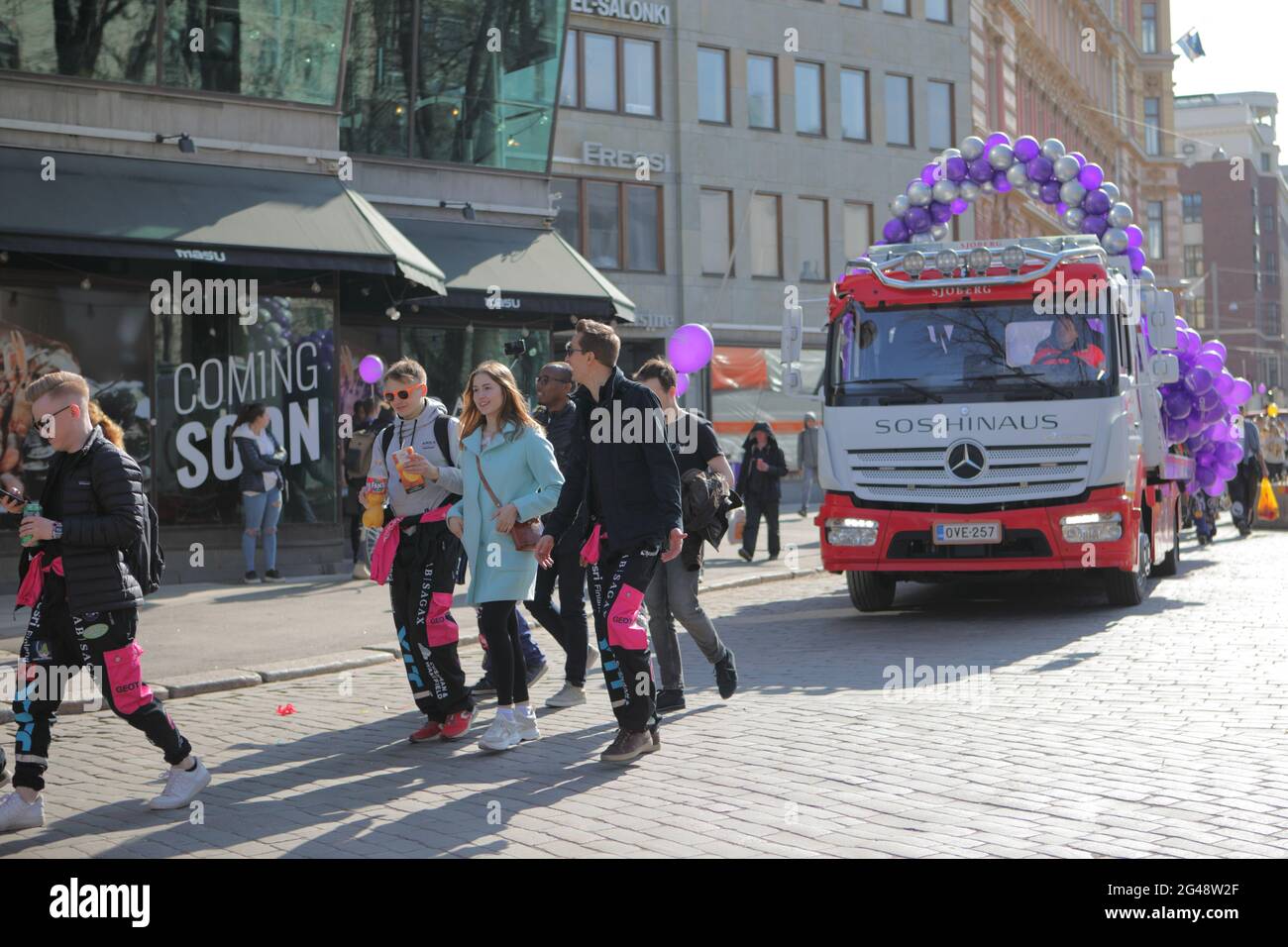 Vappu helsinki hi-res stock photography and images - Alamy