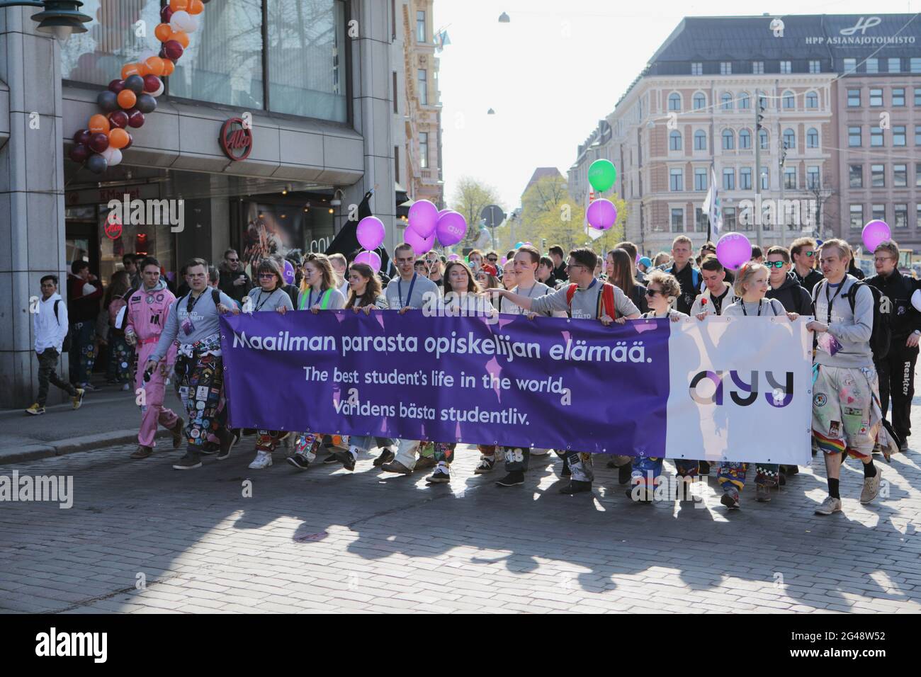 Vappu helsinki hi-res stock photography and images - Alamy