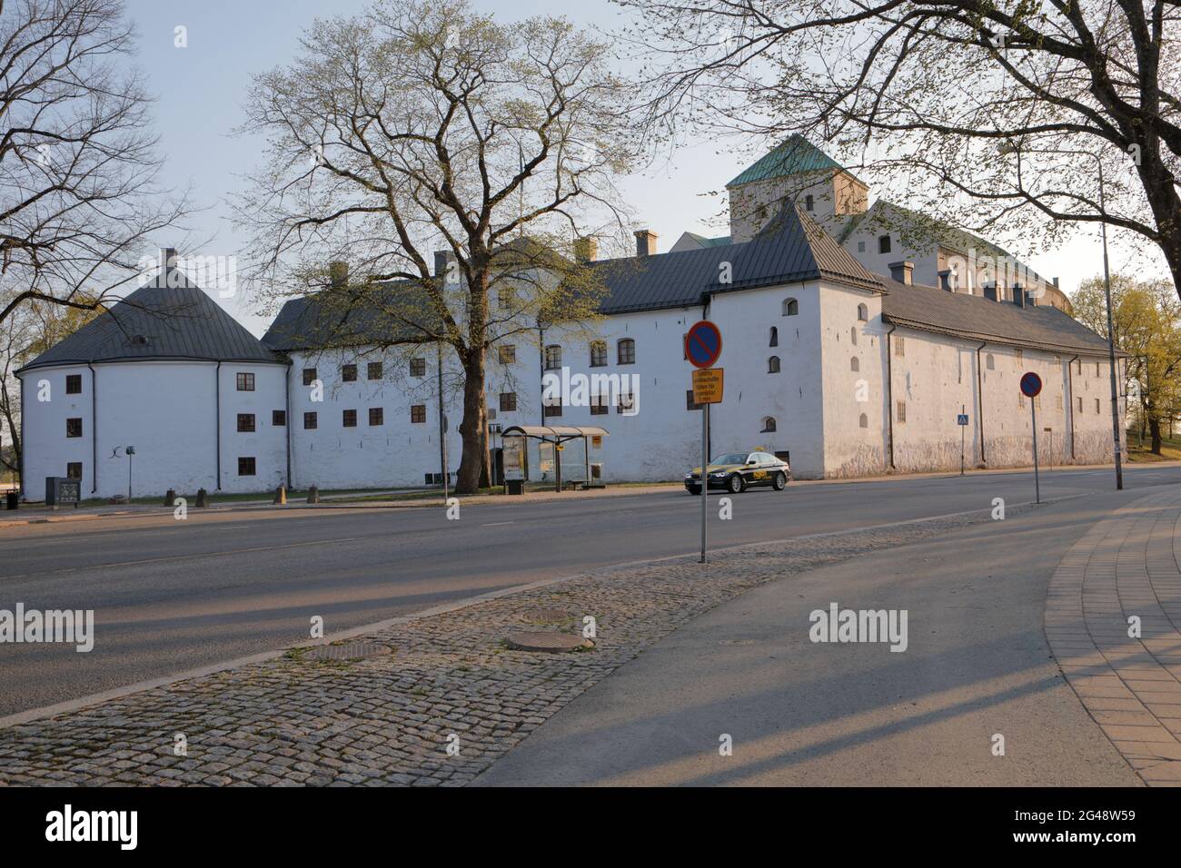 Turku castle in Turku (Abo in Swedish), one of the oldest buildings ...