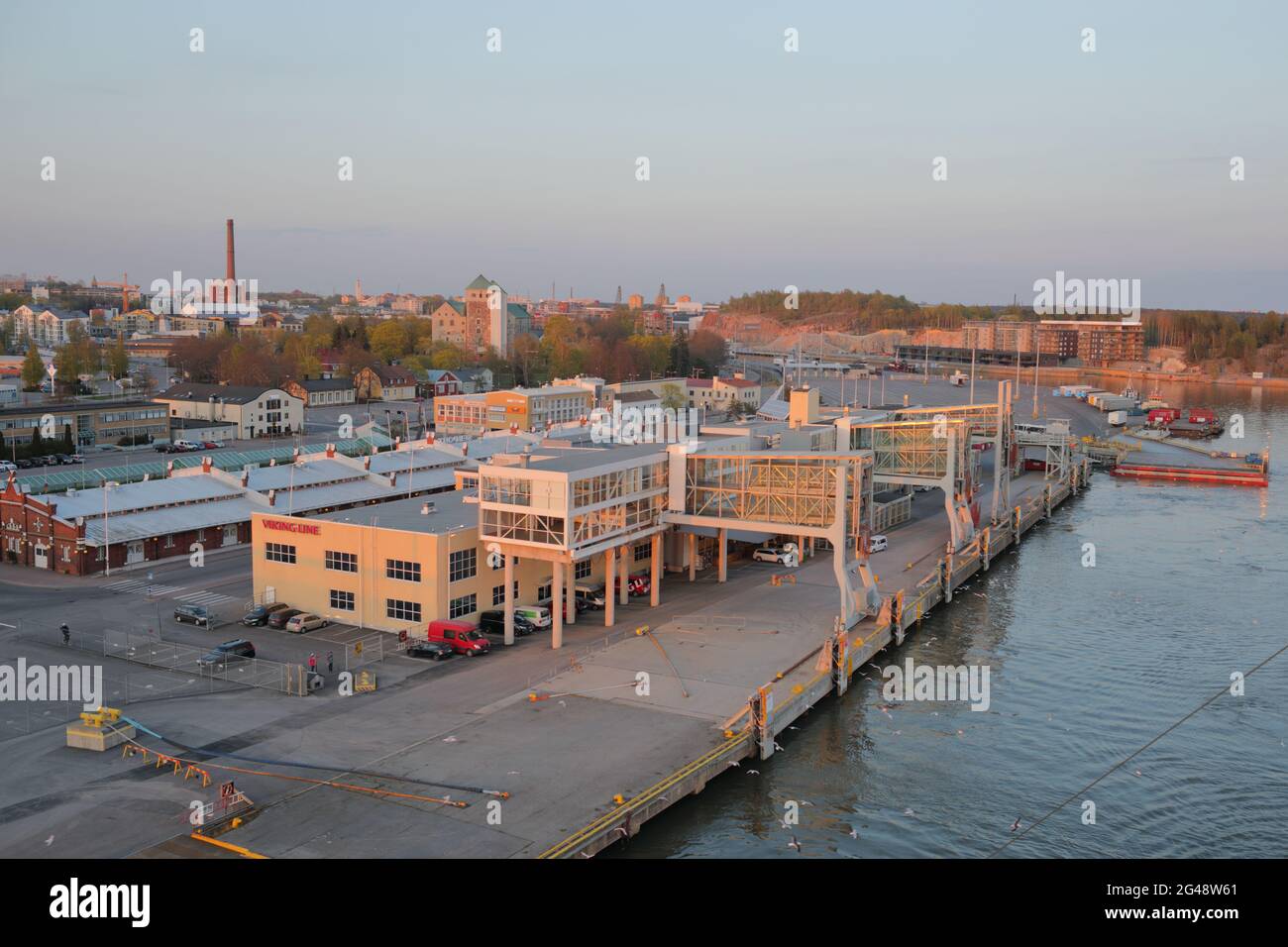 Viking line terminal hi-res stock photography and images - Alamy