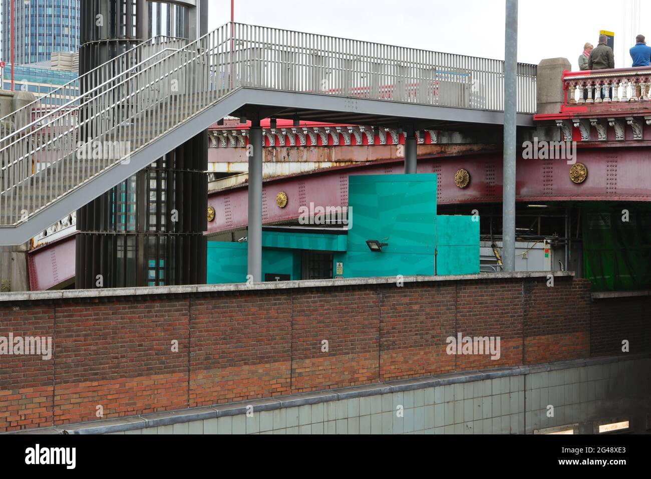 London (UK), June 2021: The Construction of London's new sewage ...