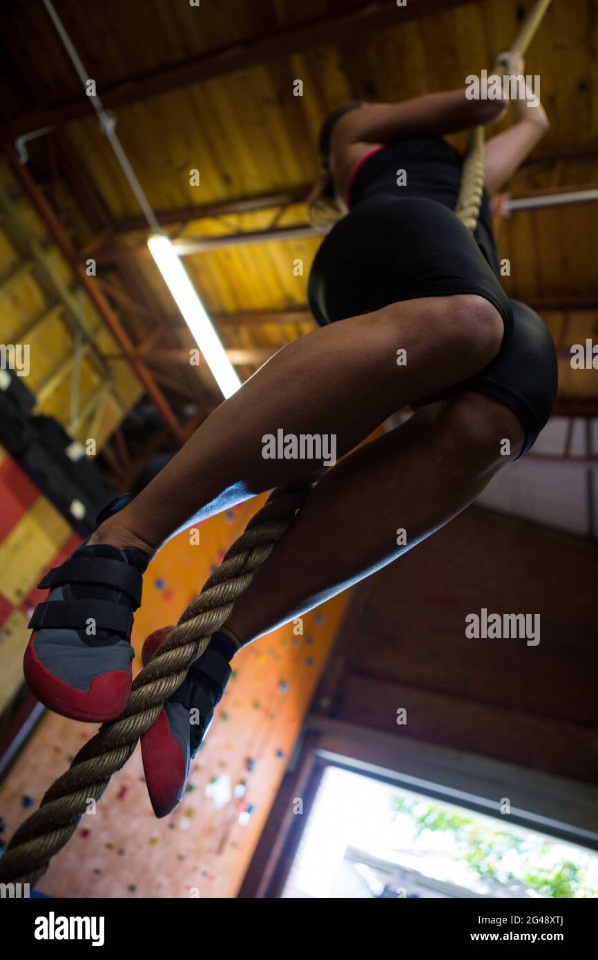 Practicing rope hi-res stock photography and images - Alamy