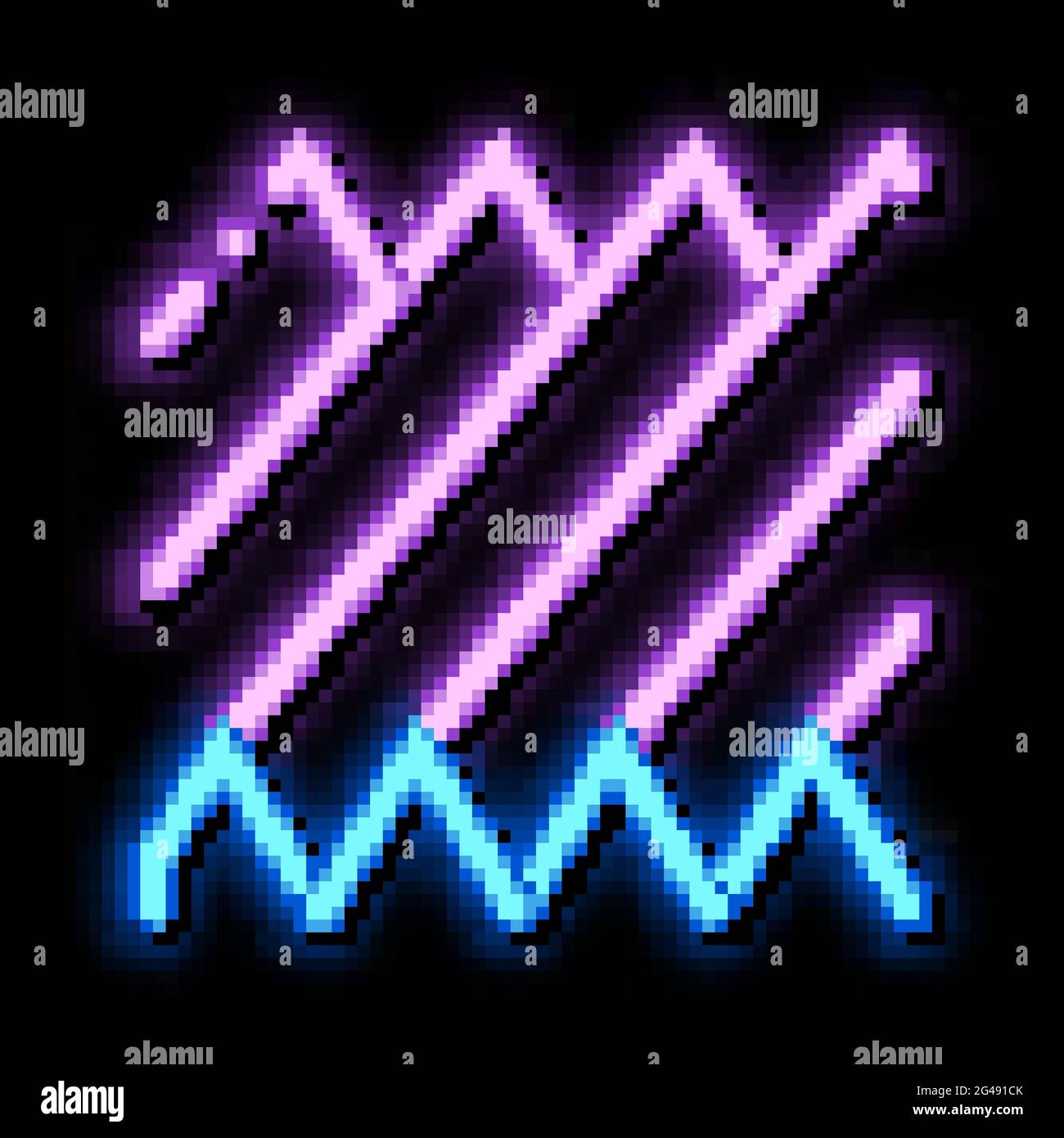 sound wave neon glow icon illustration Stock Vector Image & Art - Alamy