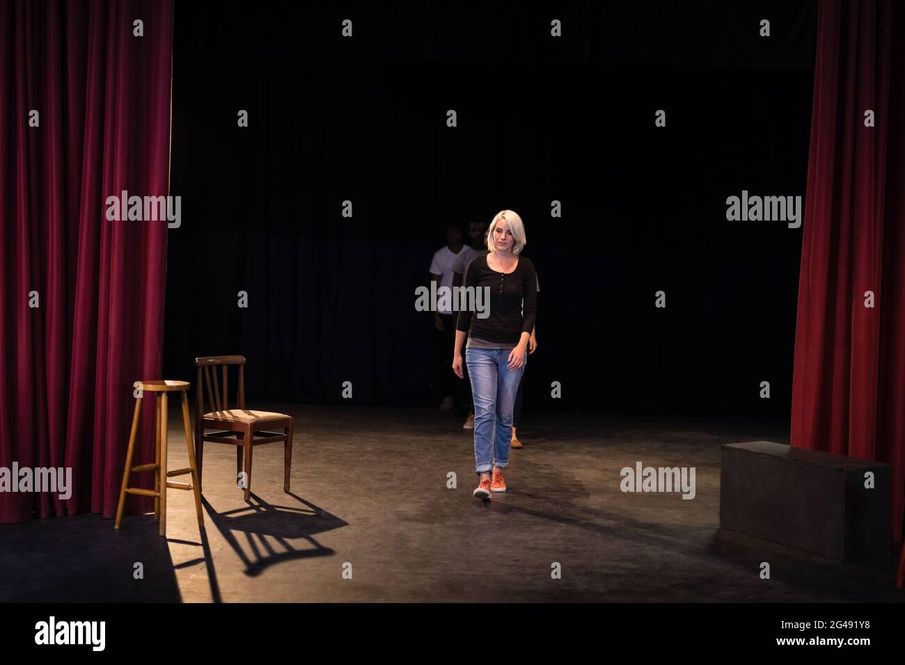 Practicing role hi-res stock photography and images - Alamy