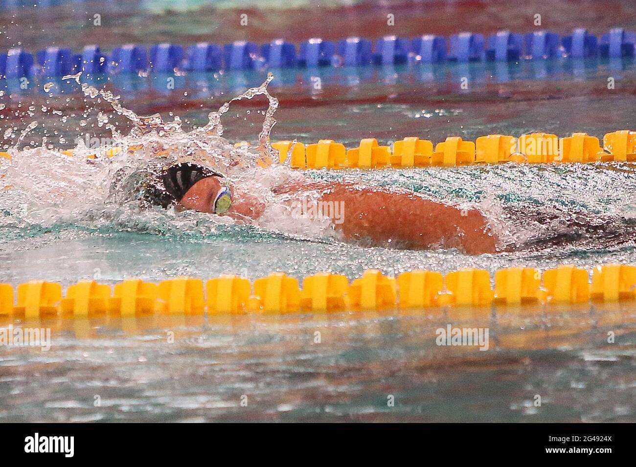 Anna Egorova of CS Clichy 92 Finale 800 m Nage Libre during the 2021 ...