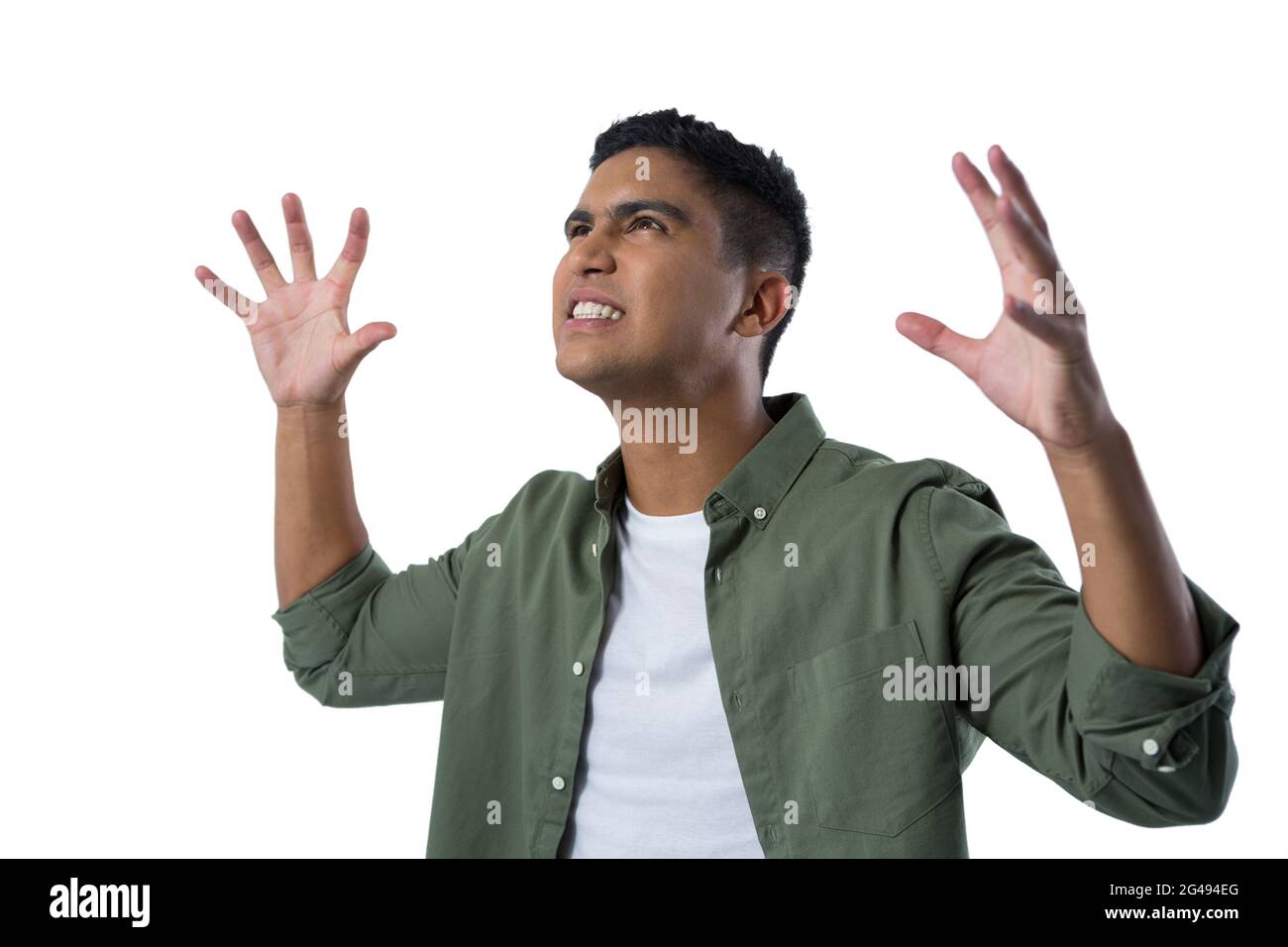 Unsatisfied middle eastern male hi-res stock photography and images - Alamy