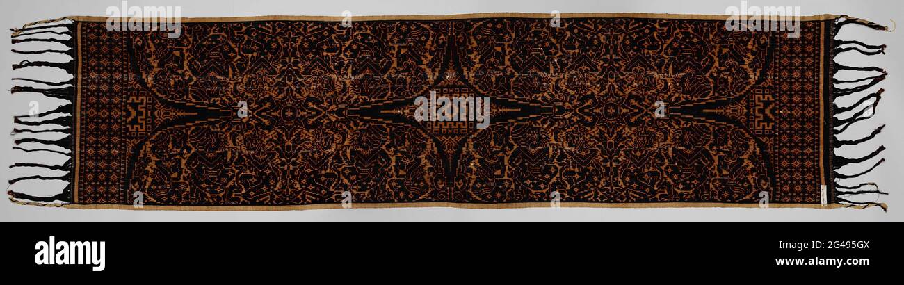Shoulder cloth; Ringing Wayang Kebo. Ceremonial cloth for women of very ...
