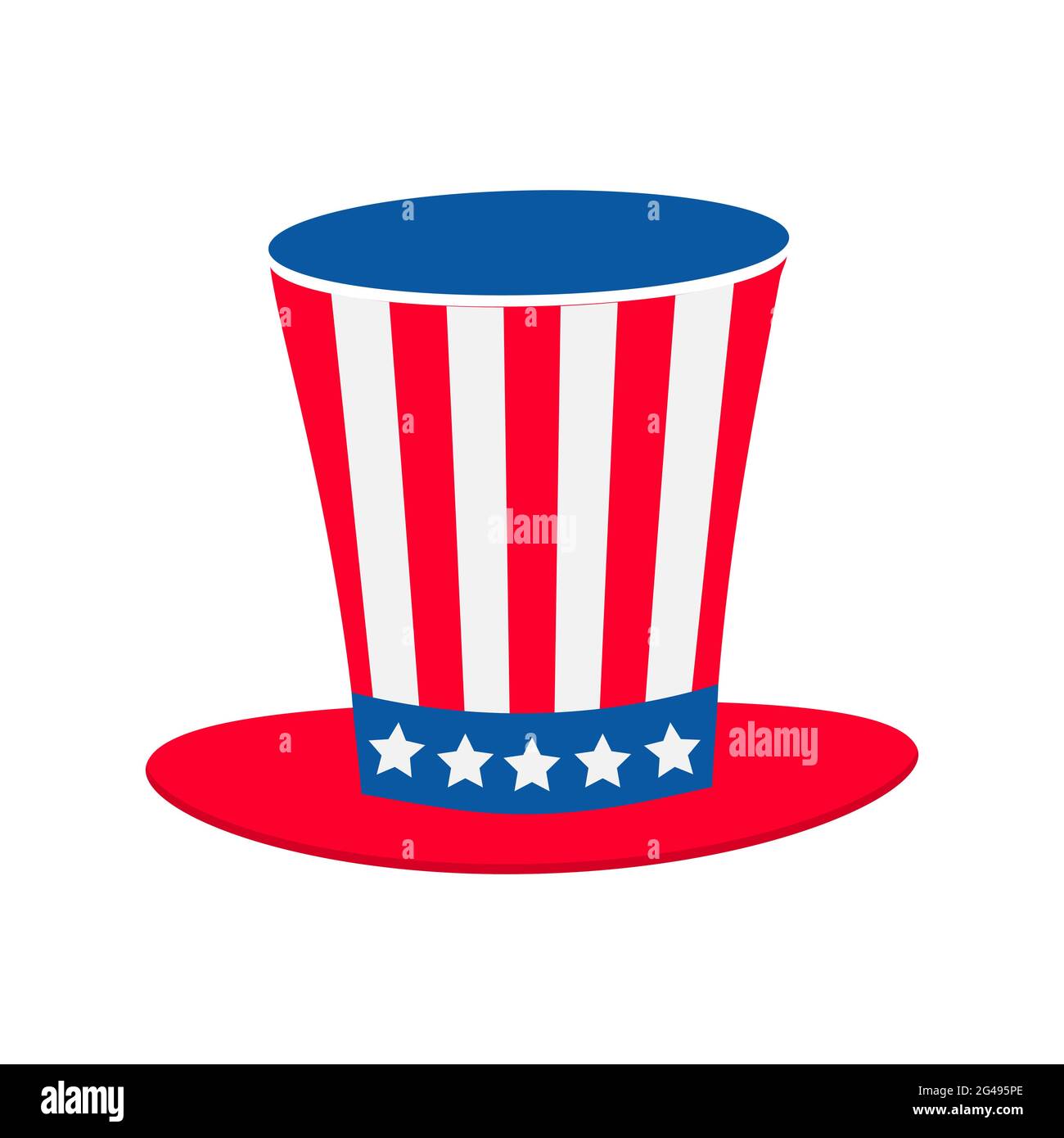 Uncle sam american flag on Stock Vector Images - Alamy