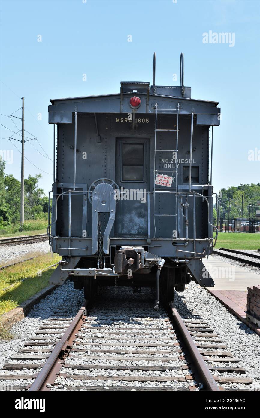Railroad Caboose High Resolution Stock Photography and Images - Alamy