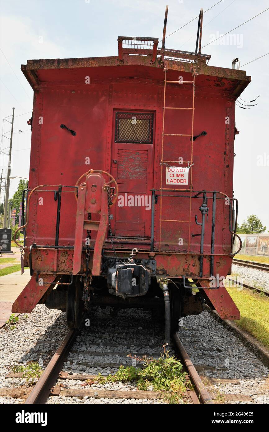 Old caboose hi-res stock photography and images - Alamy