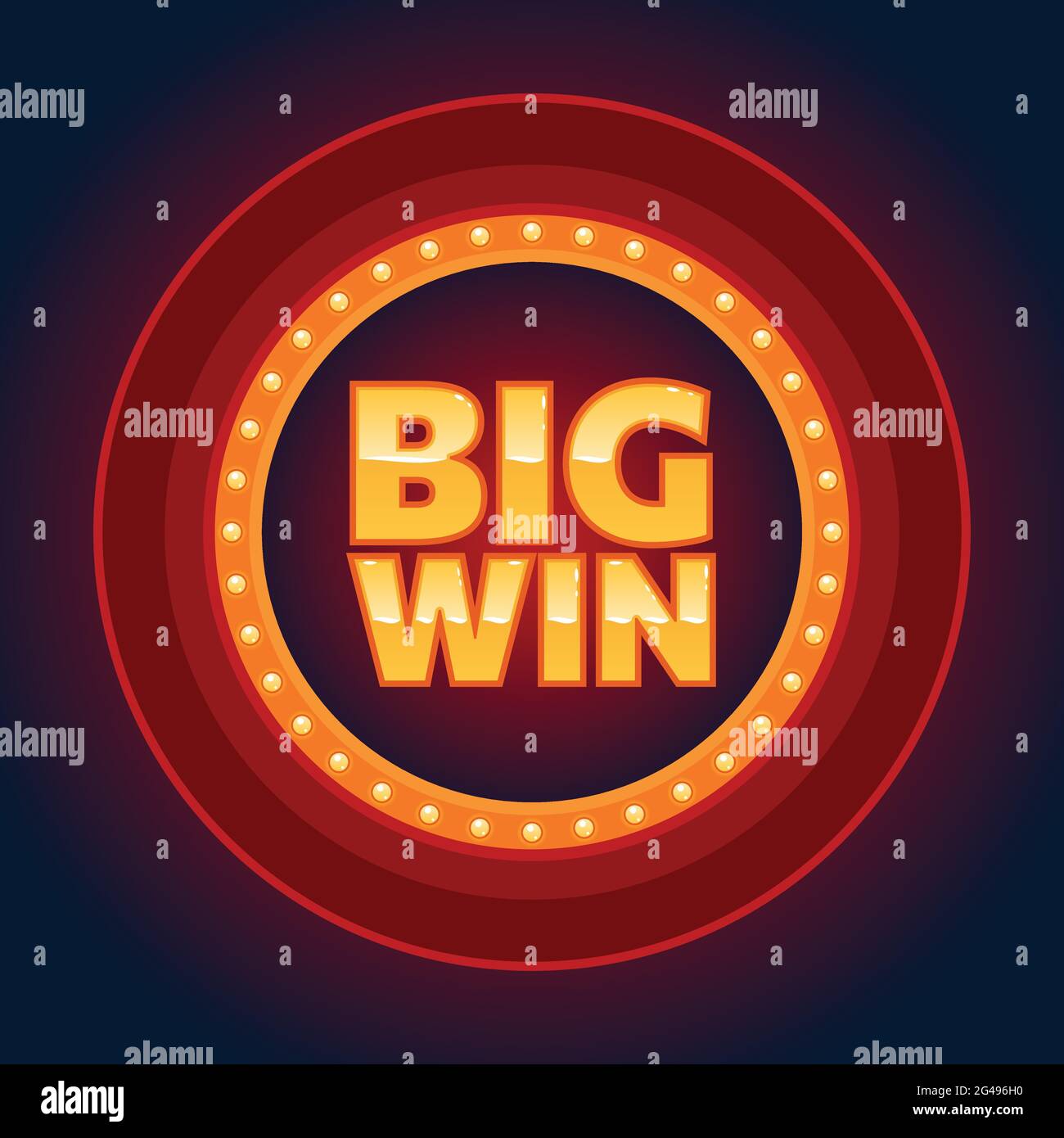 Big win blackjack Stock Vector Images - Alamy