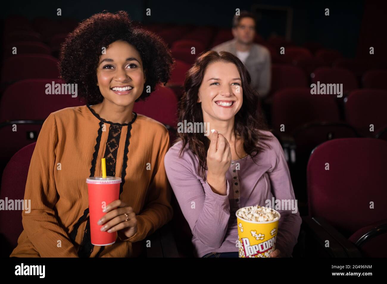 Friends movie theatre hi-res stock photography and images - Alamy