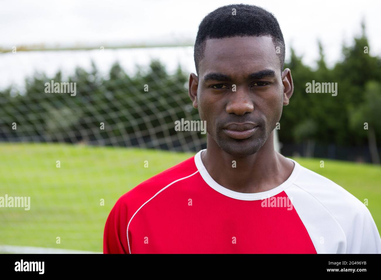 Confidence professional sportsperson portrait close up hi-res stock ...