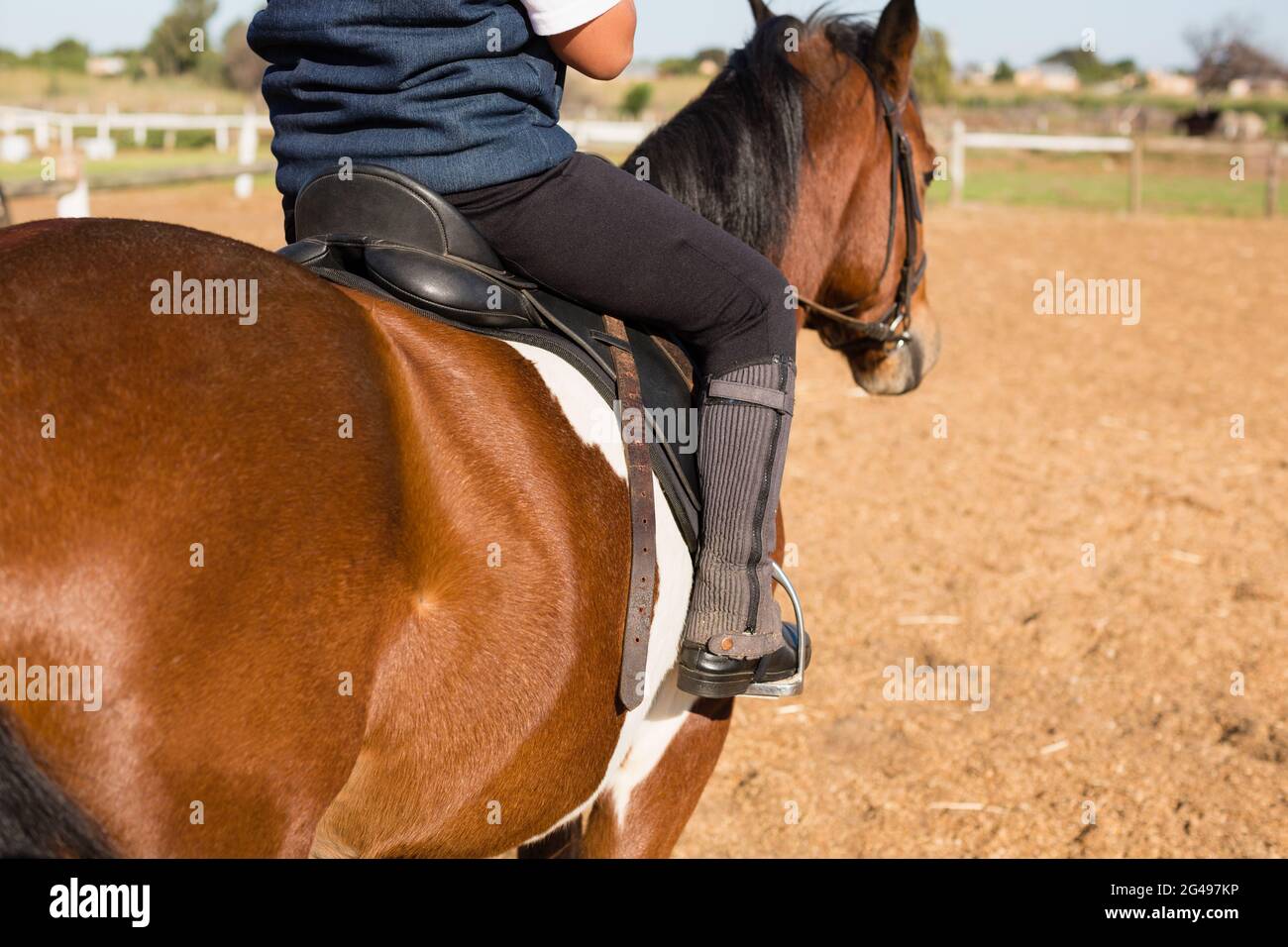 Boy riding hobby horse hi-res stock photography and images - Alamy