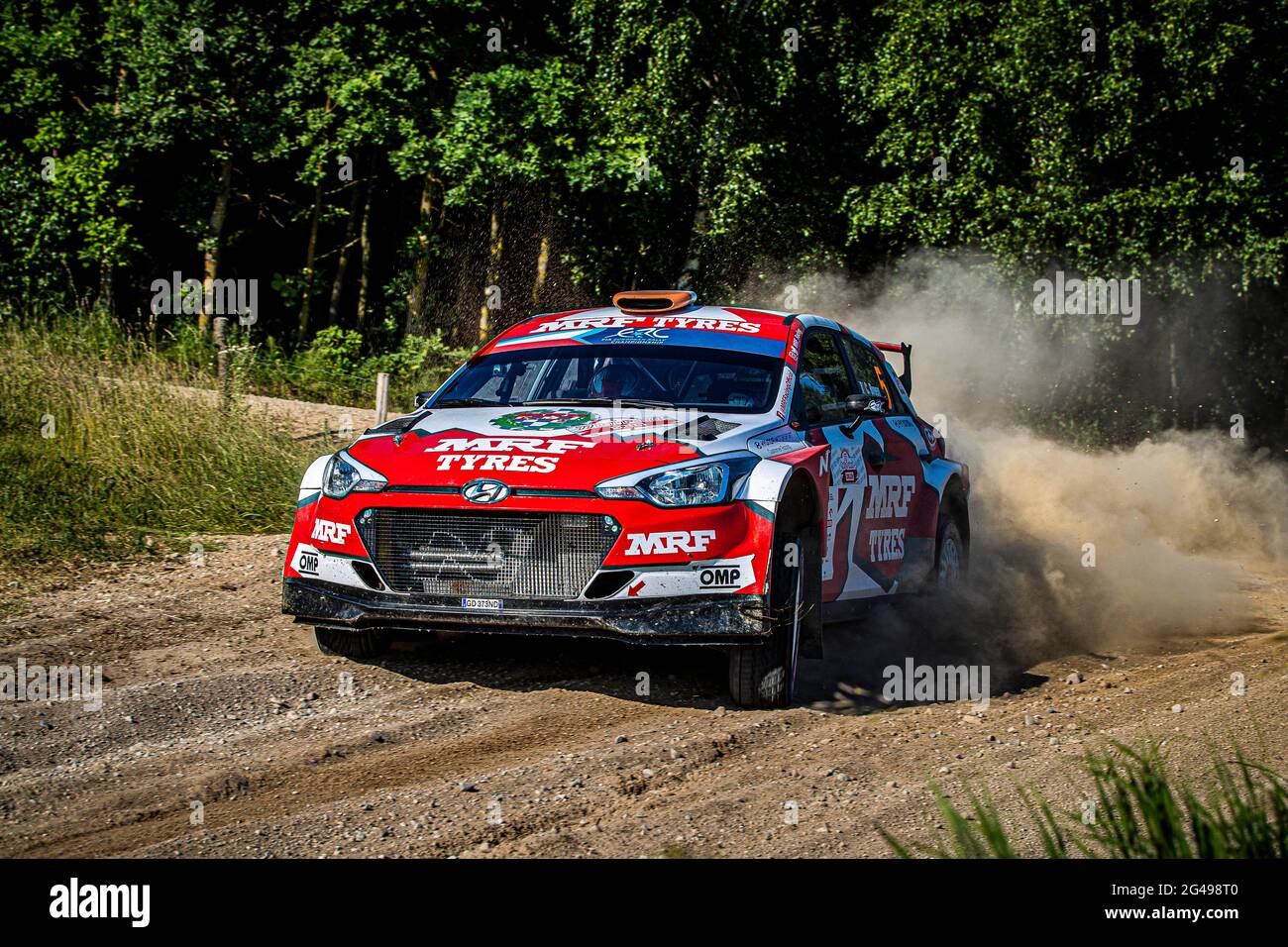 Mrf rally team hi-res stock photography and images - Alamy
