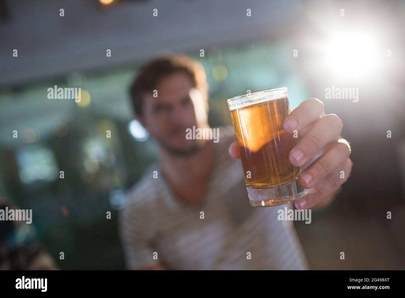 Close up man enjoying beer hi-res stock photography and images - Alamy