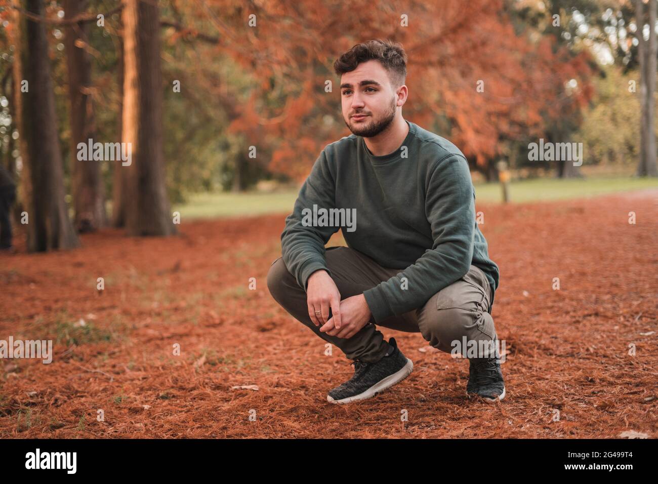 Crouched position High Resolution Stock Photography and Images - Alamy