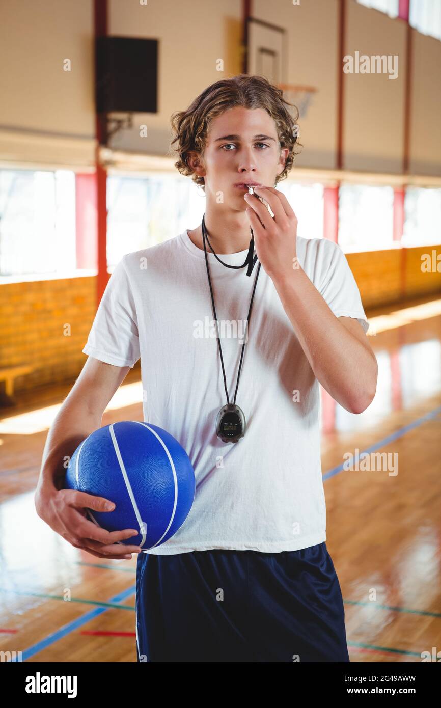 Caucasian male basketball player coach hi-res stock photography and ...