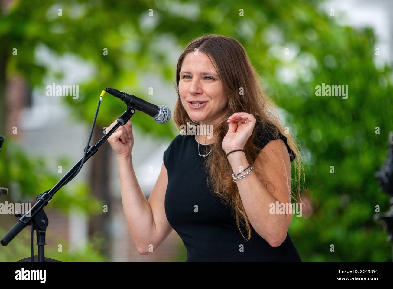 Cape May, United States. 19th June, 2021. Cynthia Mullock, executive ...