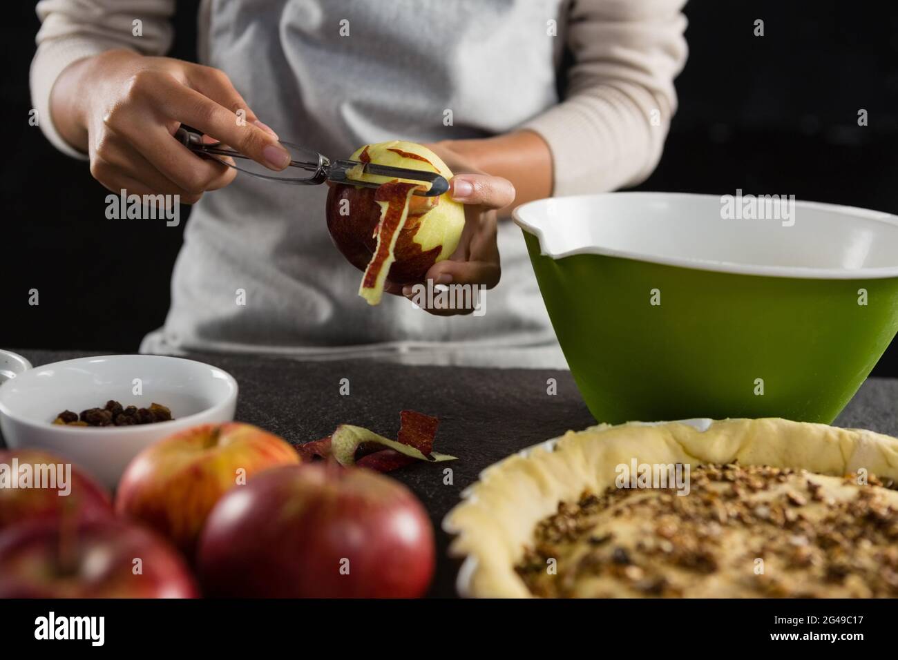Cutting off skin hi-res stock photography and images - Alamy
