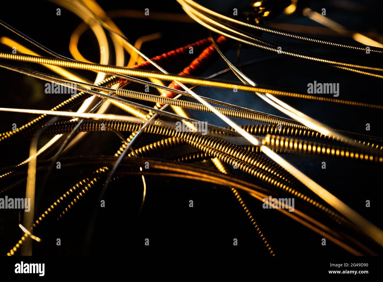 Metal strings hi-res stock photography and images - Alamy
