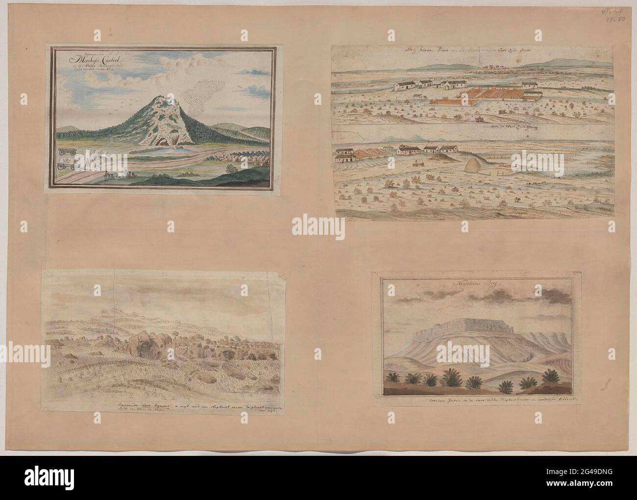 The "Heerenlogement", A Rock Formation on the farm of Pieter van Zyl to ...