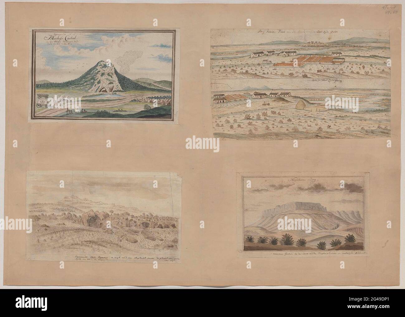 Meerhoff's Castle. Meerhof's Casteel, Namaqualand Stock Photo - Alamy