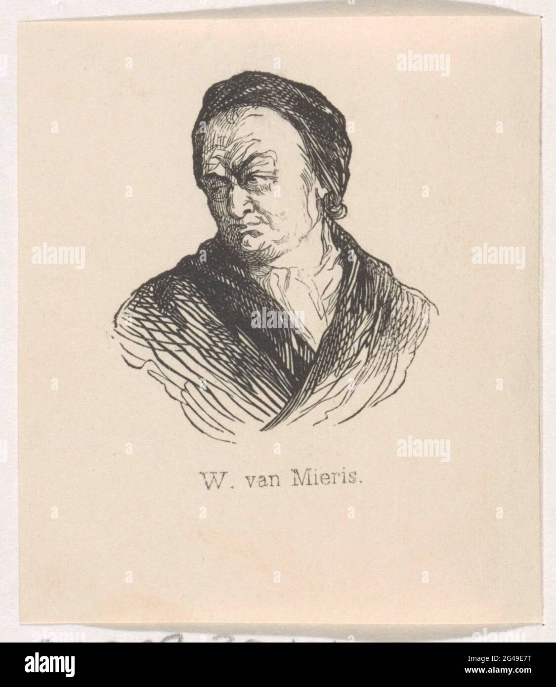 Portrait of Willem van Mieris. Portrait of Willem van Mieris. In the ...