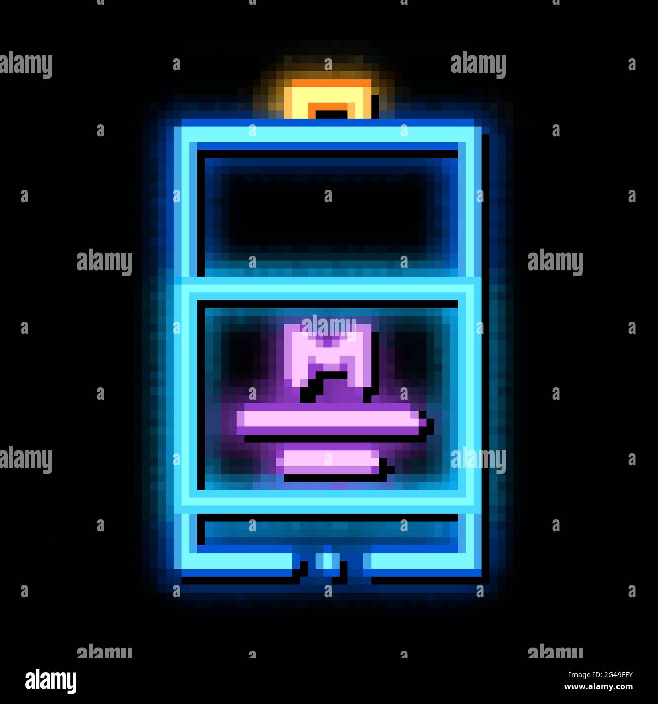 packaged milk neon glow icon illustration Stock Vector Image & Art - Alamy