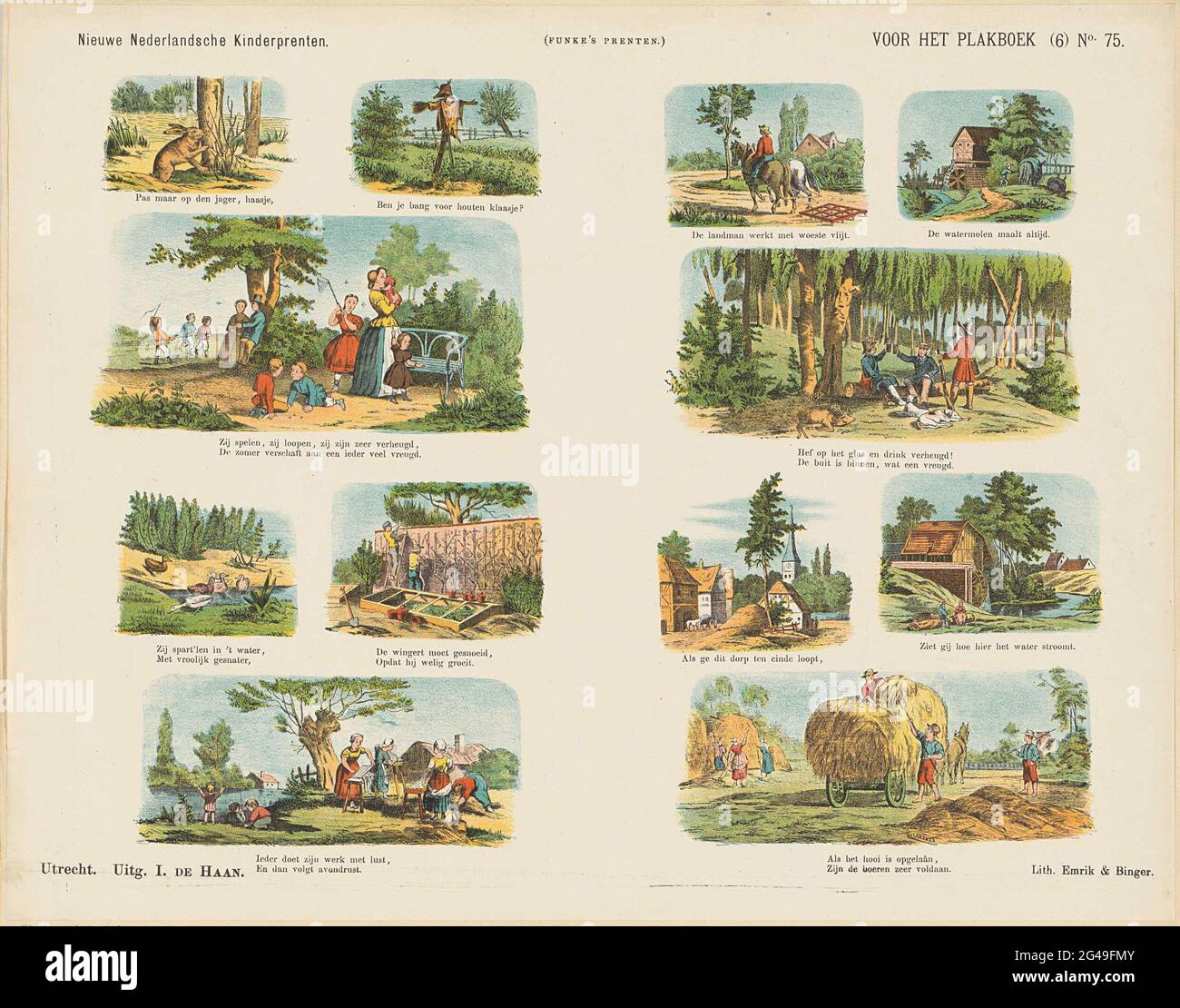 For the scrapbook (6); New Dutch childrens prints; Funke's prints ...