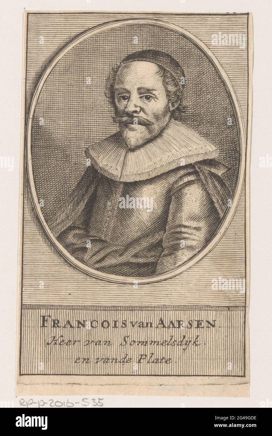 Portrait of François of Aerssen. Portrait of François from Aerssen in ...