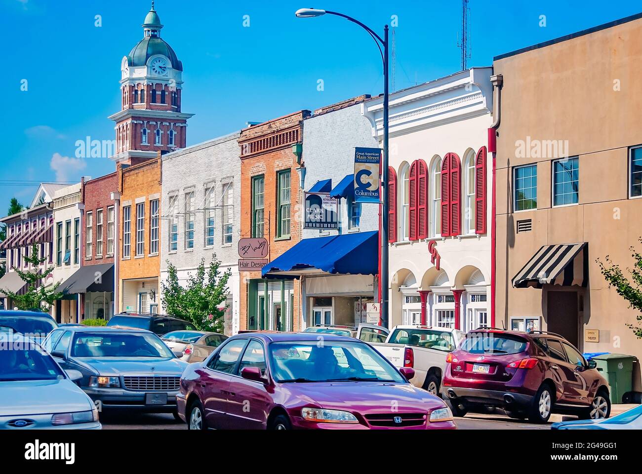 Rush hour traffic travels down Main Street, July 22, 2011, in Columbus ...