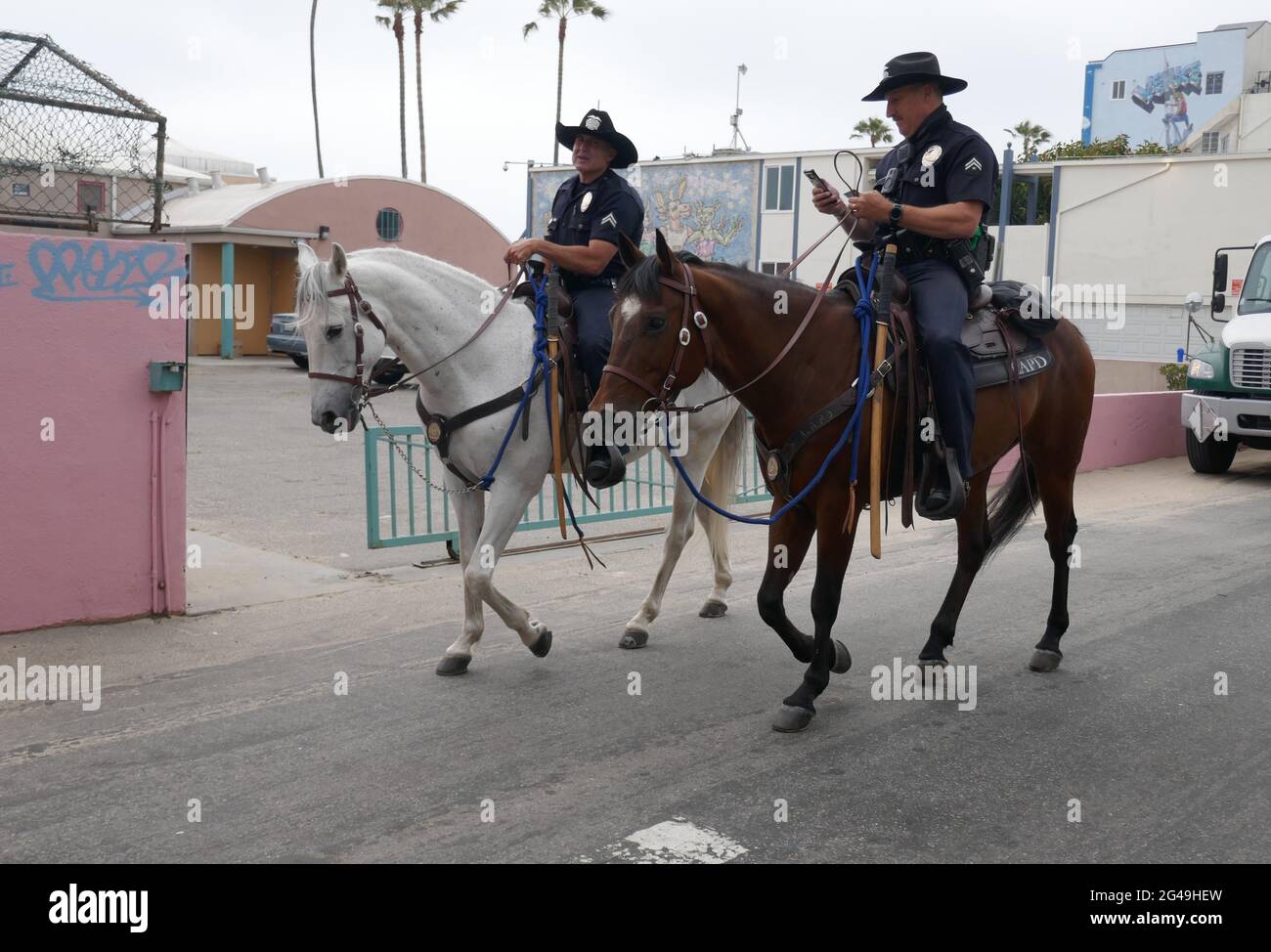 Lapd patrol hi-res stock photography and images - Alamy