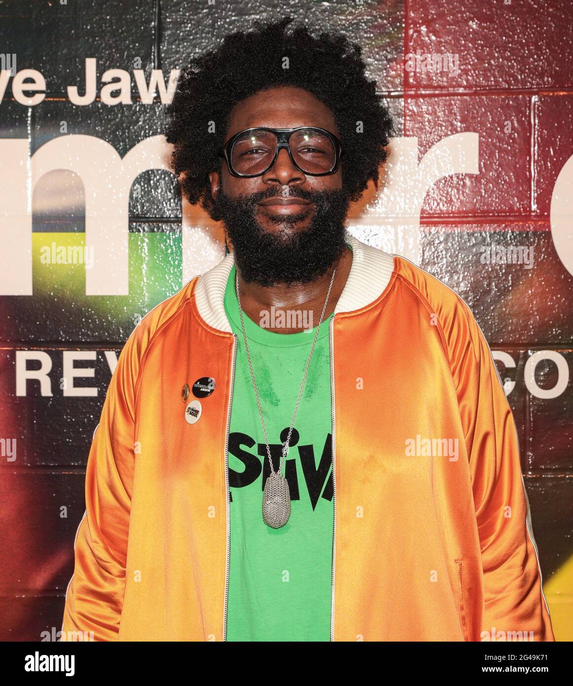 New York, NY, USA. 19th June, 2021. Questlove at arrivals for SUMMER OF ...