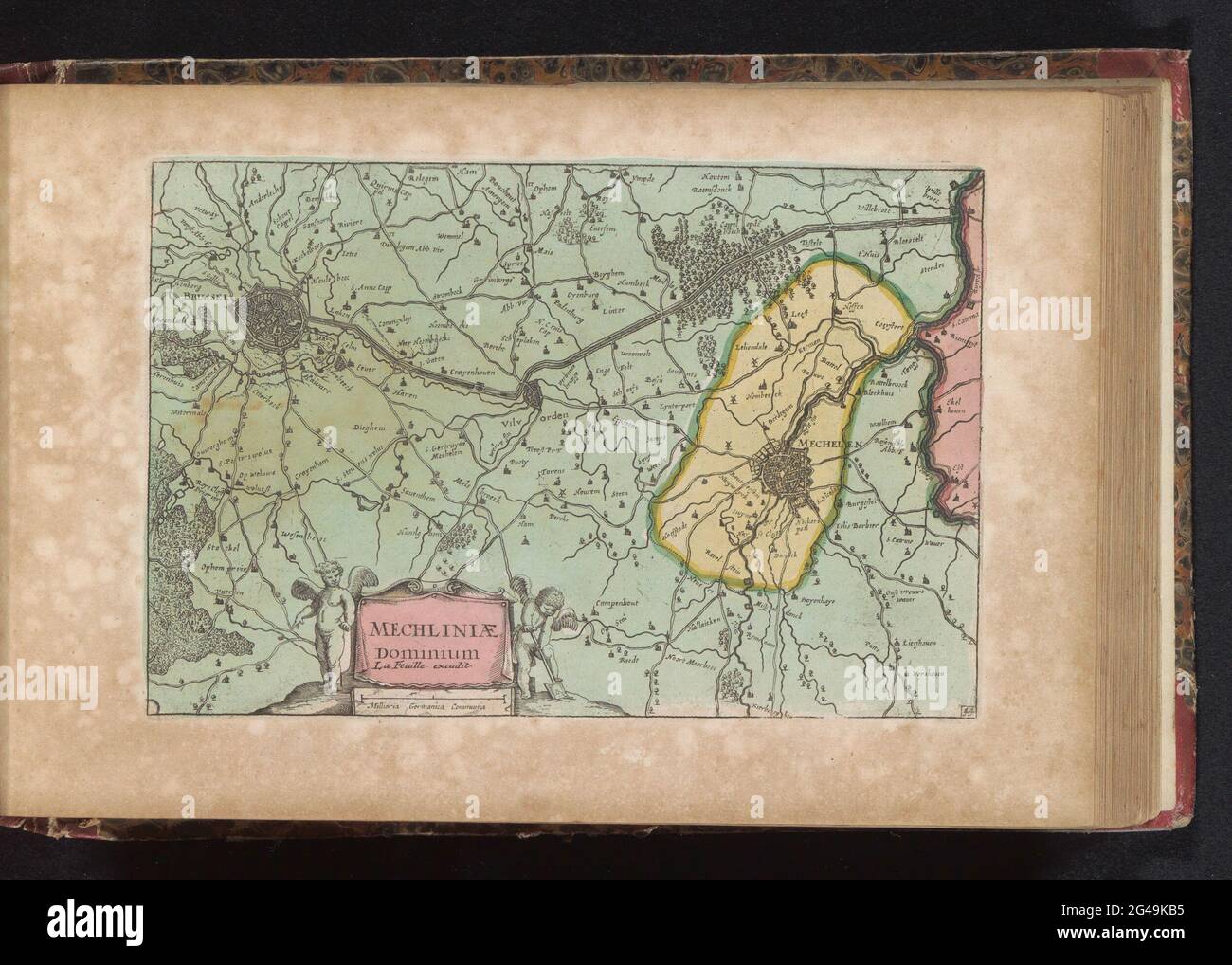 Mechelen map hi-res stock photography and images - Alamy