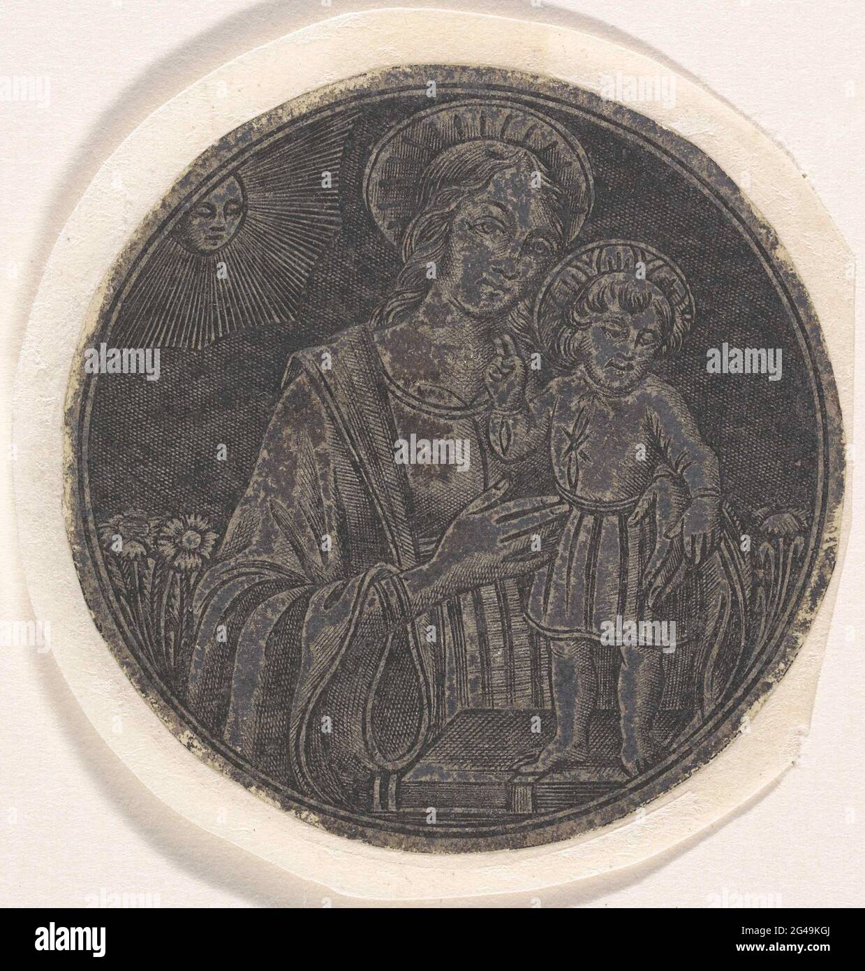 Standing christ makes blessing gesture hi-res stock photography and ...