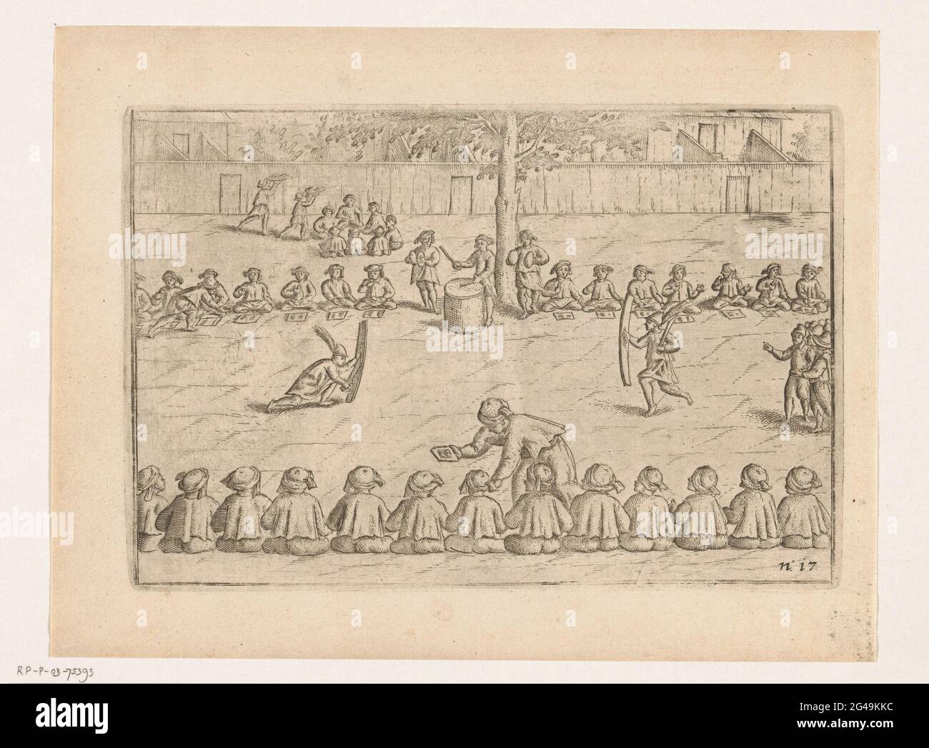 Feastman for the battle on the Banda Islands, 1599. Freaty before the ...