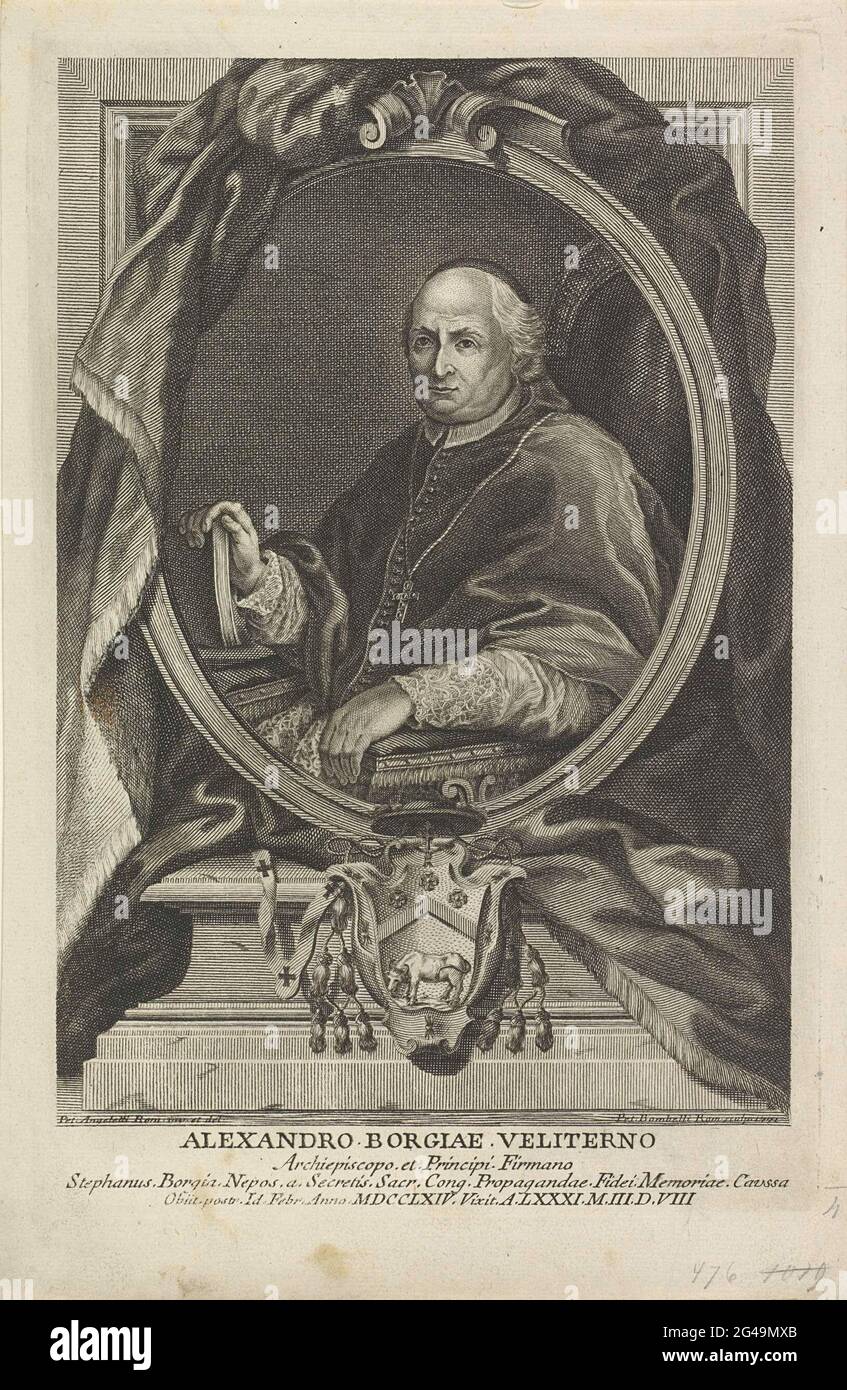 Portrait of Alessandro Borgia Stock Photo - Alamy