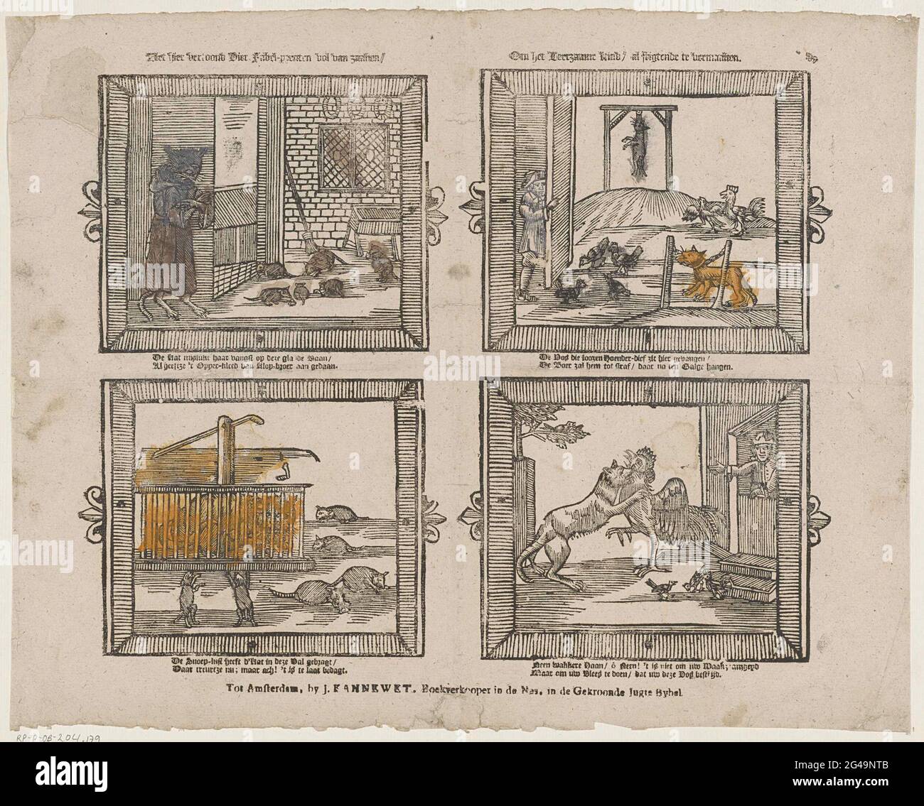 See animal fabel prints shown here full of phrases / to avoid the ...