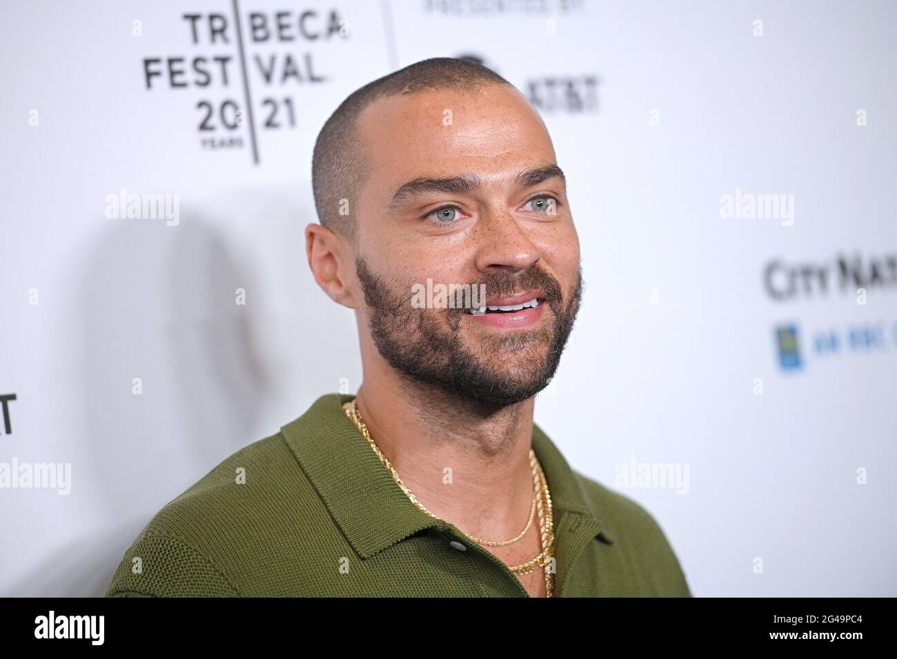 New York, USA. 19th June, 2021. Jesse Williams attends the red carpet ...