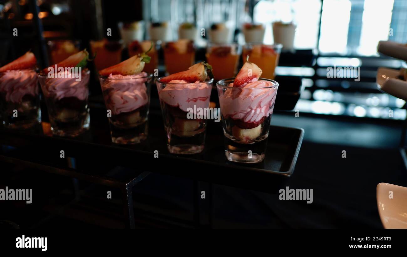 food The Continent Hotel Medinii Restaurant Bangkok Thailand Stock ...